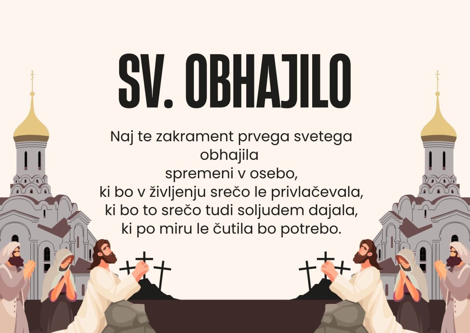 Najlepša voščila za prvo sveto obhajilo - odljudi.si